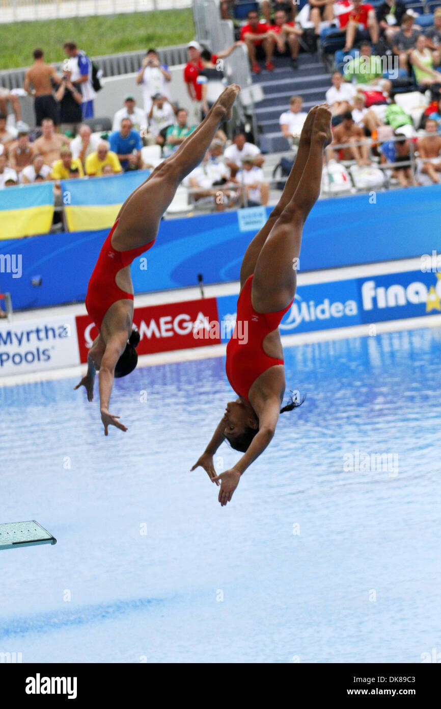 July 16, 2011 - Shanghai, China - The Mexican team of ARANTXA CHAVEZ ...