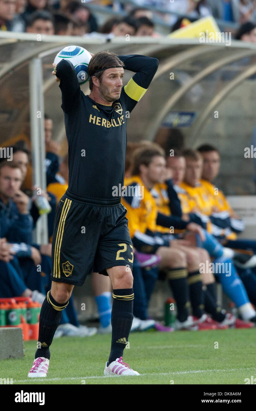David beckham los angeles galaxy hi-res stock photography and images ...
