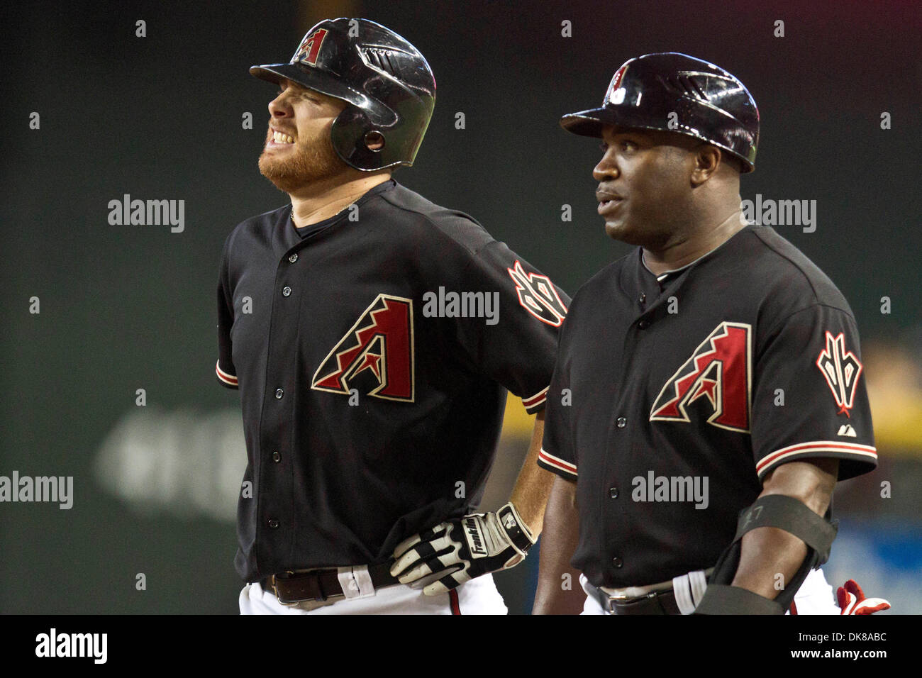Arizona diamondbacks first base coach hi-res stock photography and ...