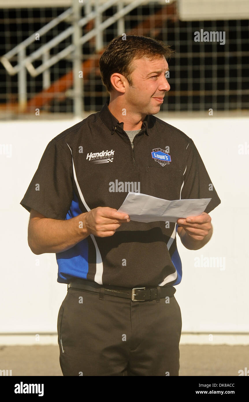 July 17, 2011 - Loudon, New Hampshire, U.S - Chad Knaus crew chief of ...