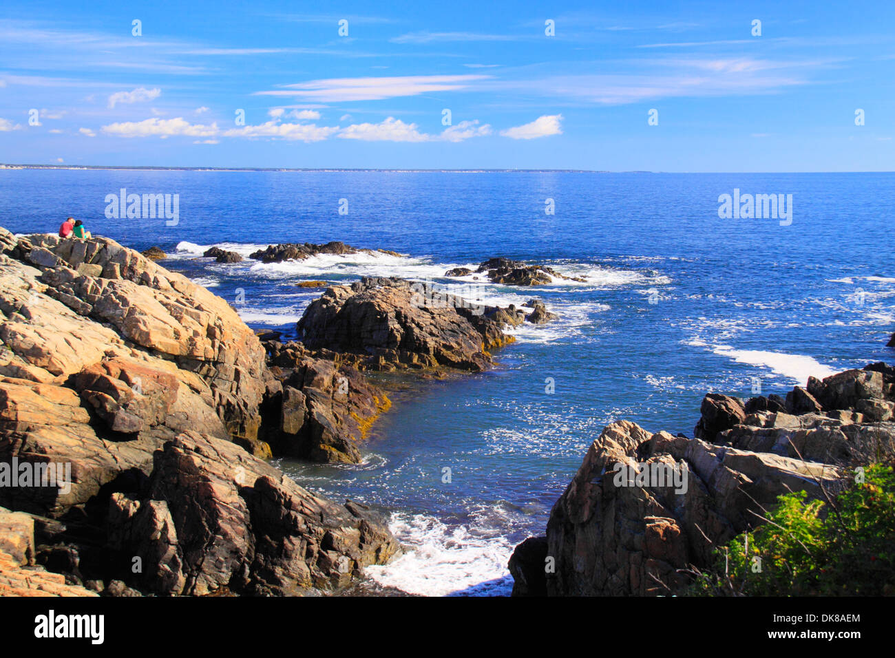 Marginal Way, Ogunquit, Maine, USA Stock Photo - Alamy
