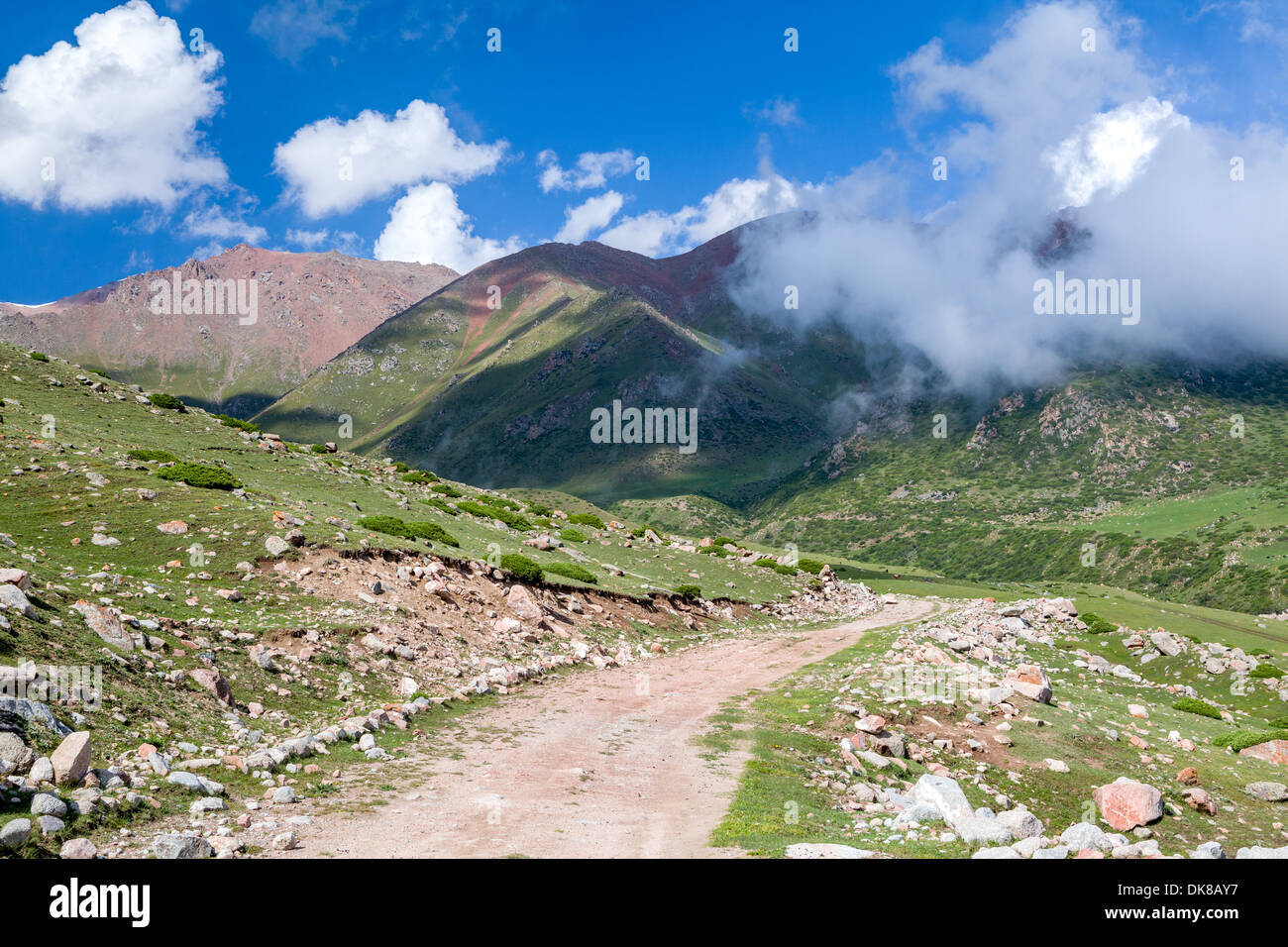 Landscape dirt road turn hi-res stock photography and images - Alamy