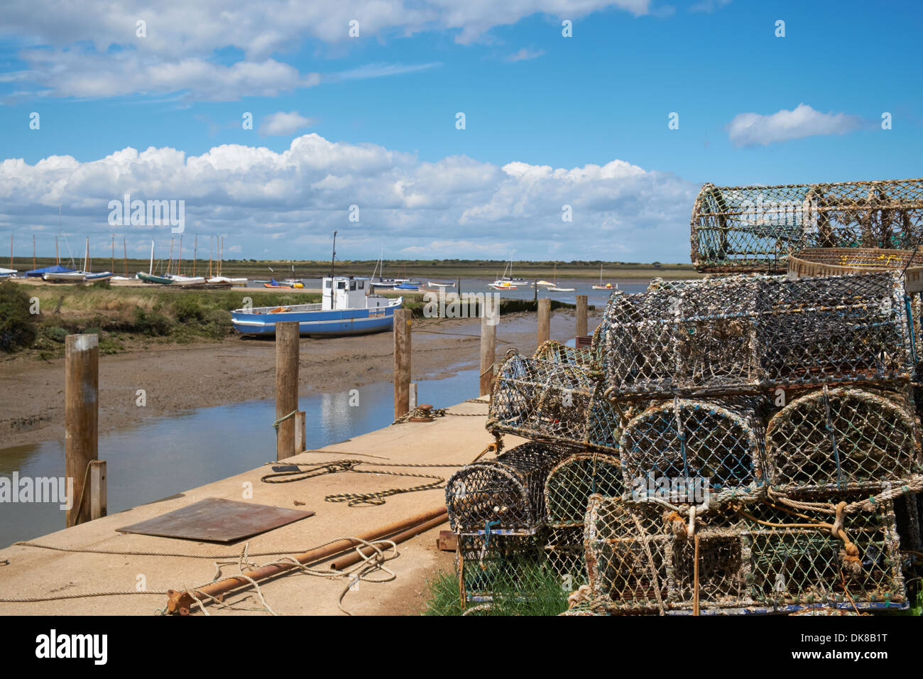Brancaster Staithe Quay , Norfolk, England Stock Photo - Alamy