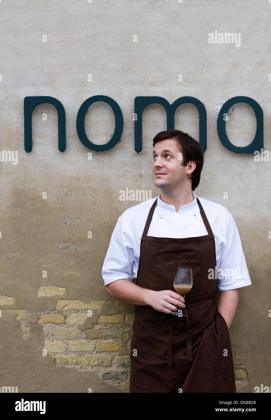 Portrait of Chef Rene Redzepi, Noma restaurant, Copenhagen Stock Photo ...