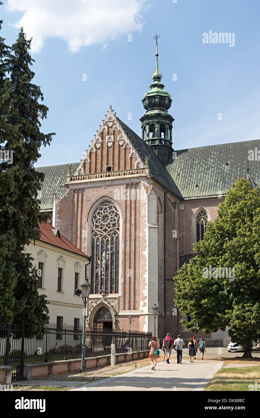 The Augustinian abbey of St Thomas where Gregor Mendel, was abbot, Brno ...