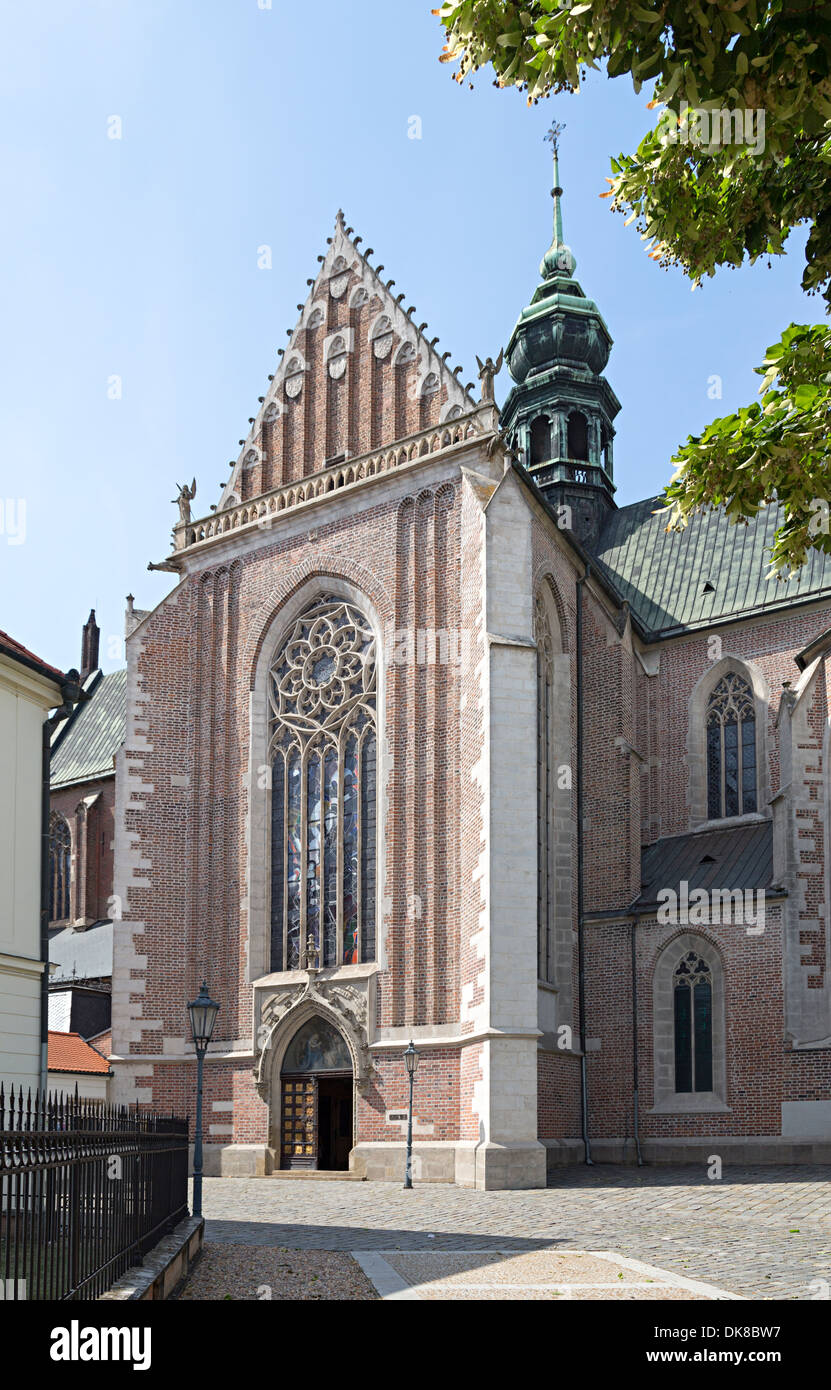 The Augustinian abbey of St Thomas where Gregor Mendel, was abbot, Brno ...