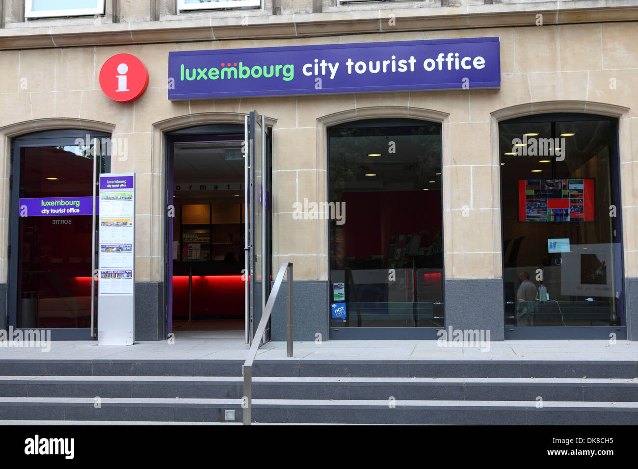 The Luxembourg city tourist office Stock Photo - Alamy