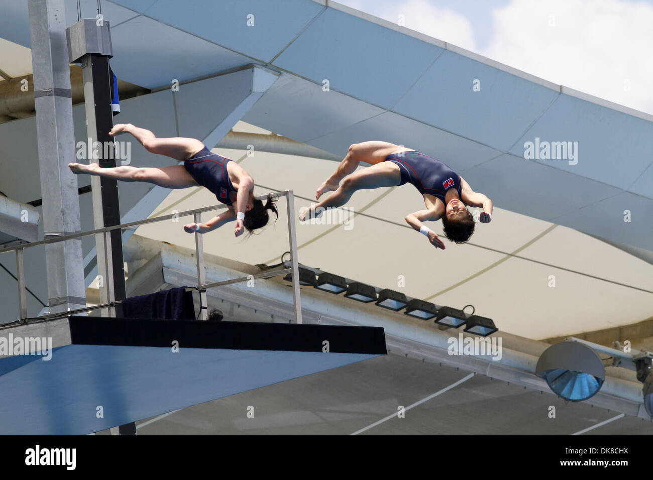 July 18, 2011 - Shanghai, China - CHOE KUM CHUI and KIM JIN OK of North ...