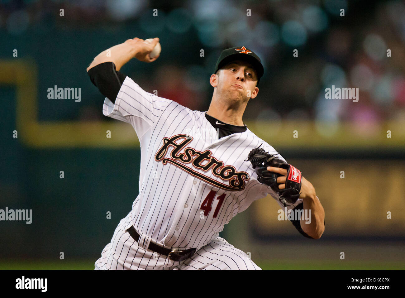 July 18, 2011 - Houston, Texas, U.S - Houston Astros Pitcher Jordan ...