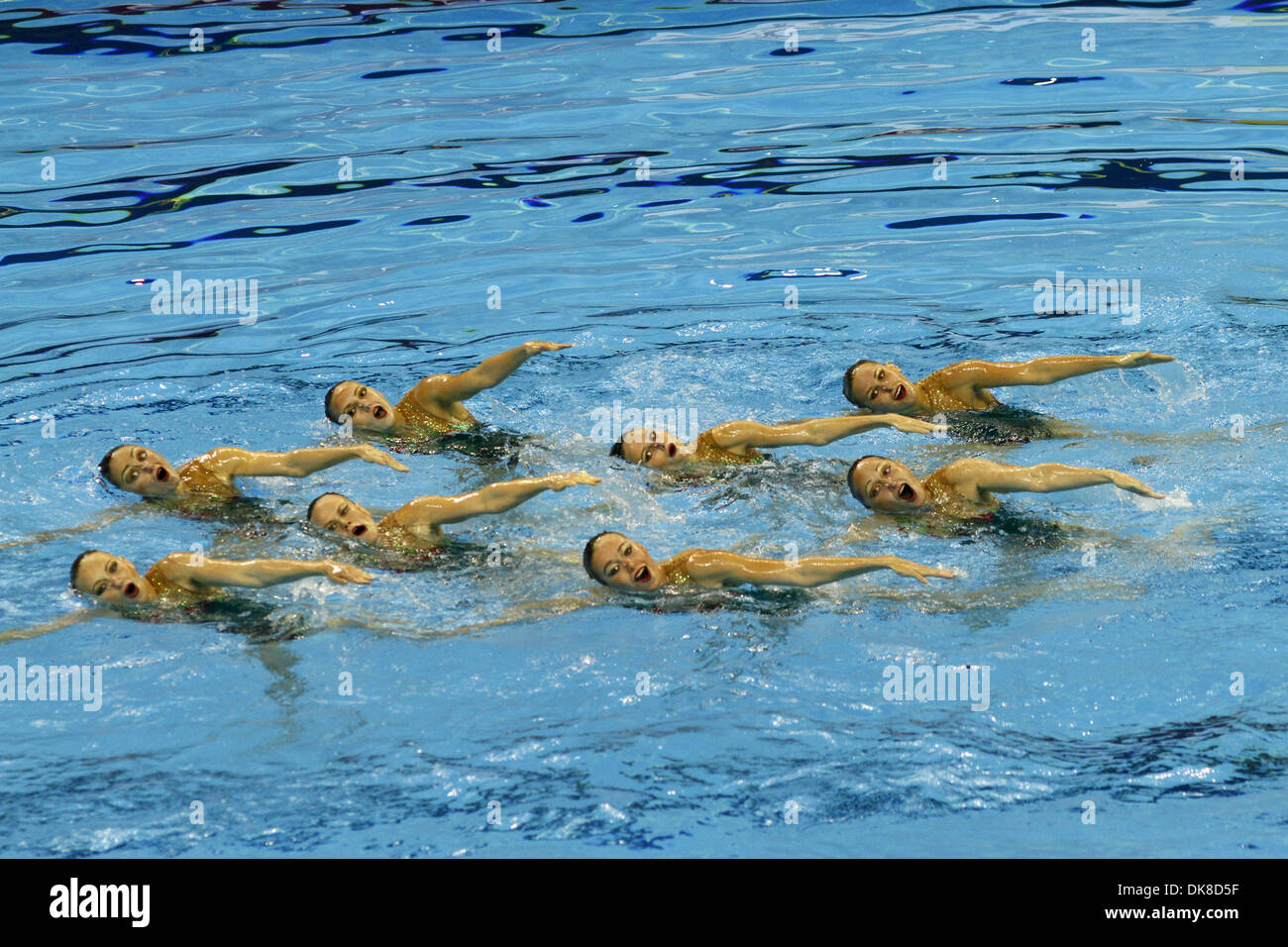 2011 synchronized swimming hi-res stock photography and images - Alamy