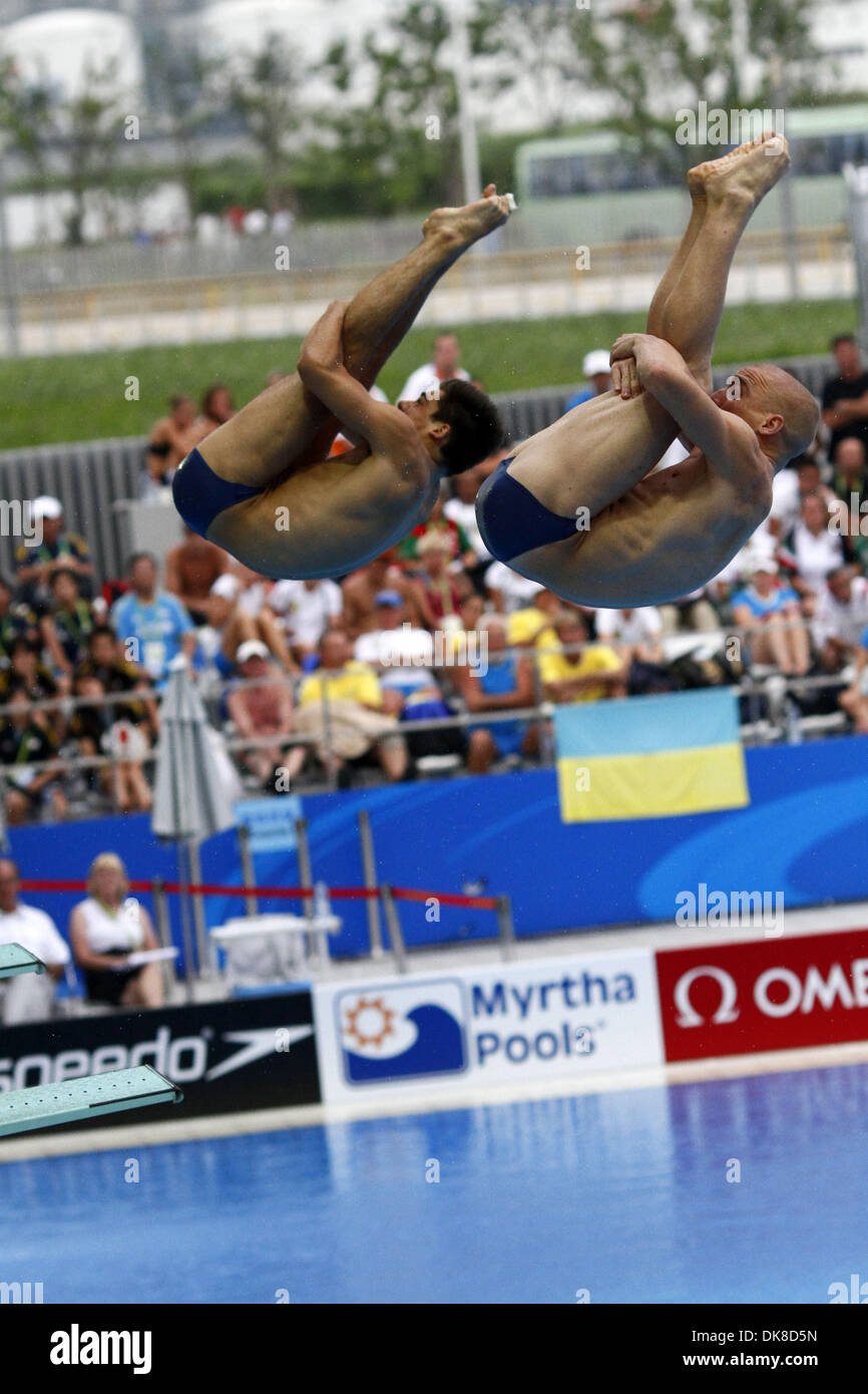 July 19, 2011 - Shanghai, China - CHRISTOPHER MEARS (left) and NICHOLAS ...