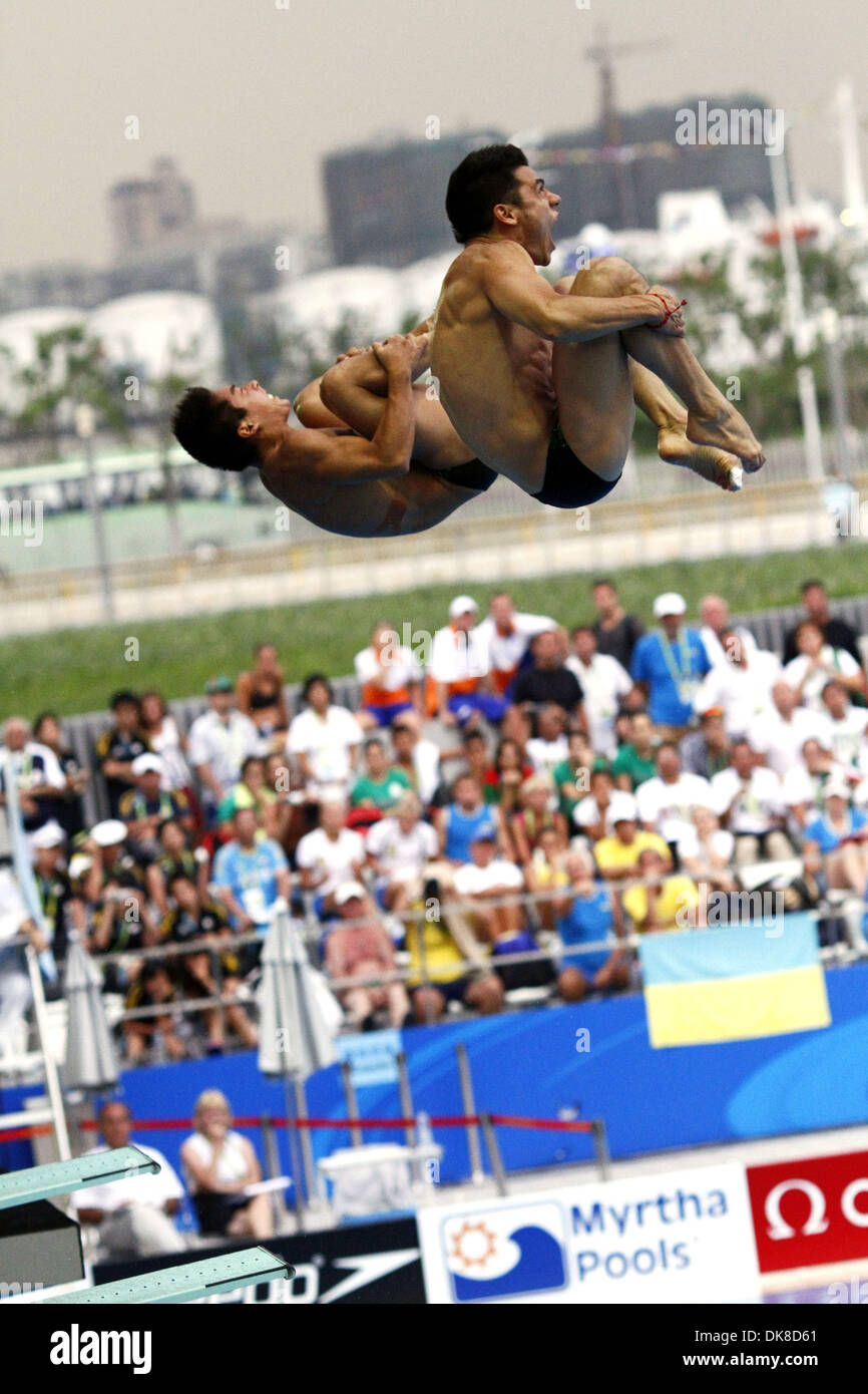 July 19, 2011 - Shanghai, China - JULIAN SANCHEZ (left) and YAHEL ...