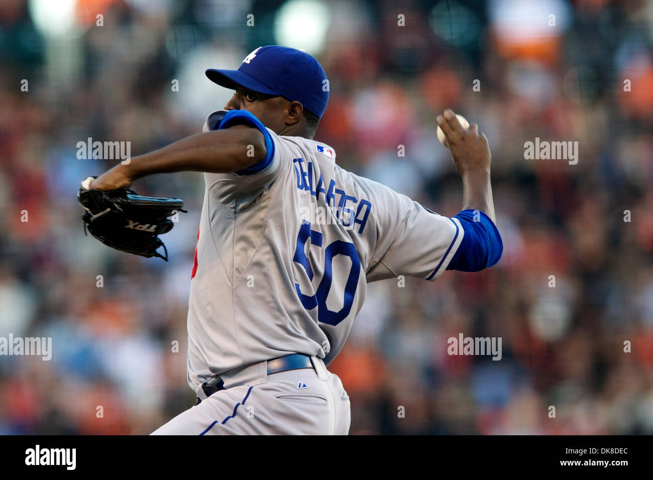 July 19, 2011 - San Francisco, California, U.S - Dodgers relief pitcher ...