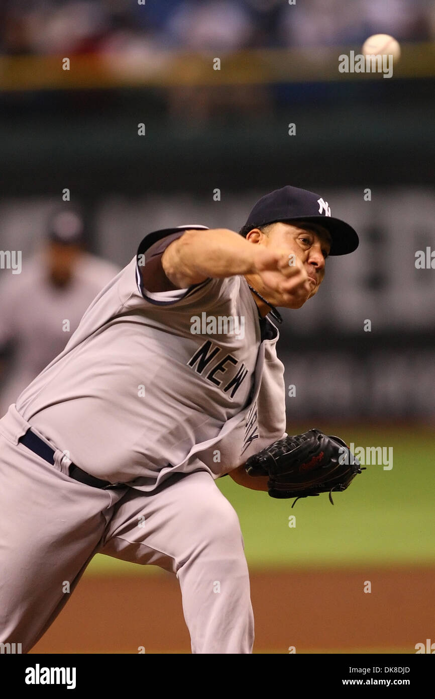 July 19, 2011 - St.Petersburg, Florida, U.S - New York Yankees starting ...