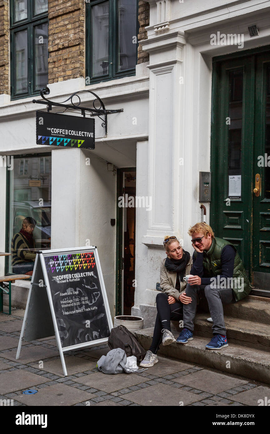 The Coffee Collective on Jaegersborggade Street, Copenhagen, Denmark ...