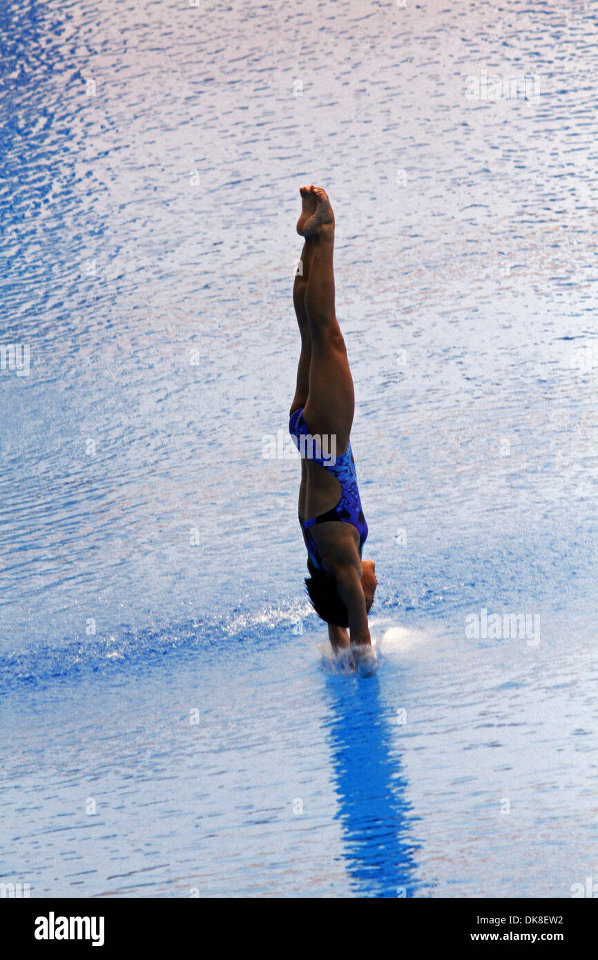 Jul 21, 2011 - Shanghai, China - HU YADAN of China performs a dive on ...