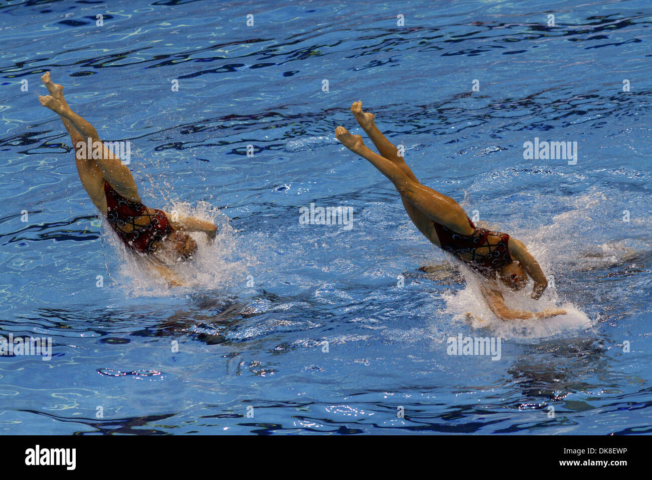 Russian synchronized swimming team gold hi-res stock photography and ...