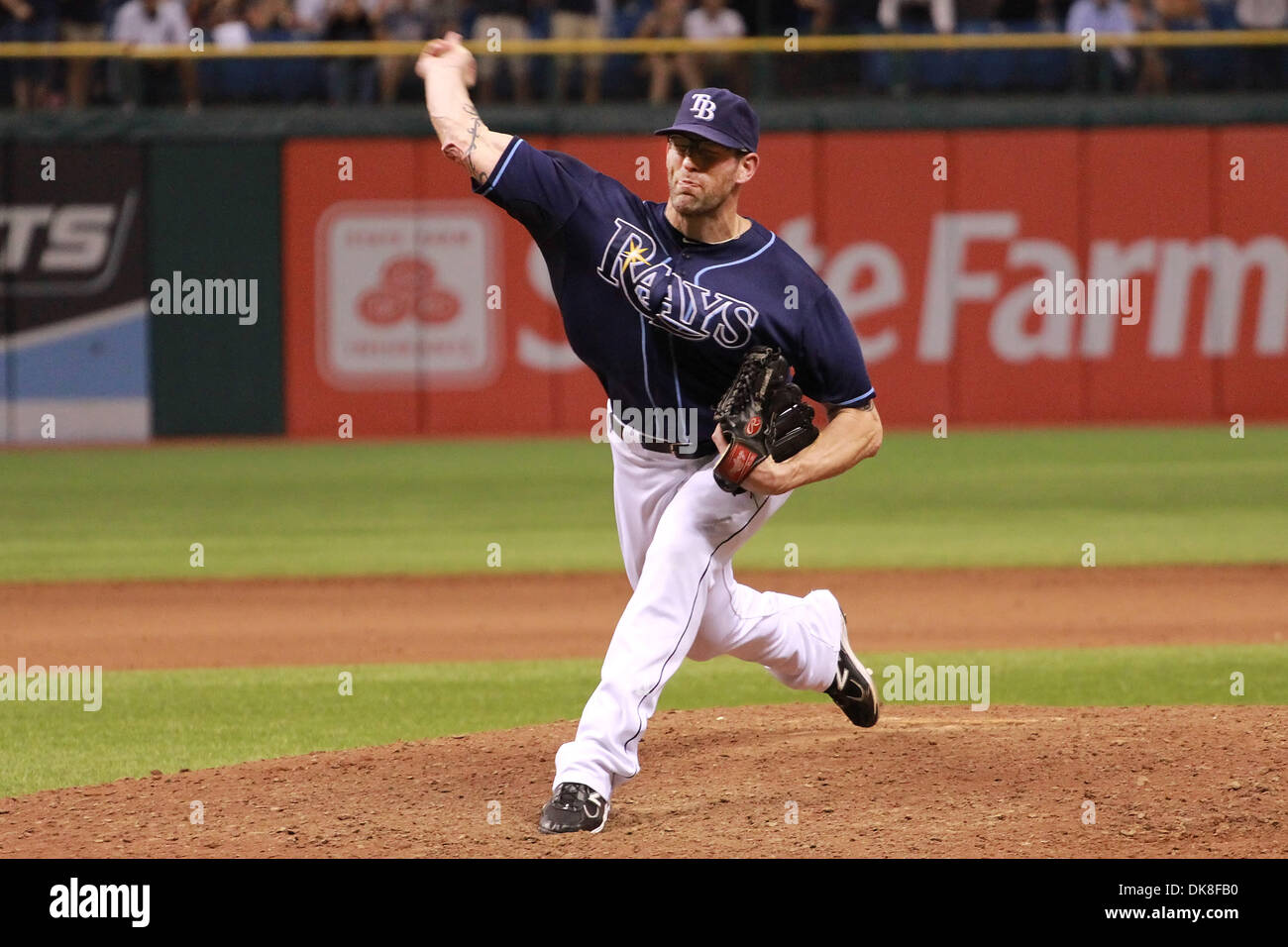 July 21, 2011 - St.Petersburg, Florida, U.S - Tampa Bay Rays relief ...