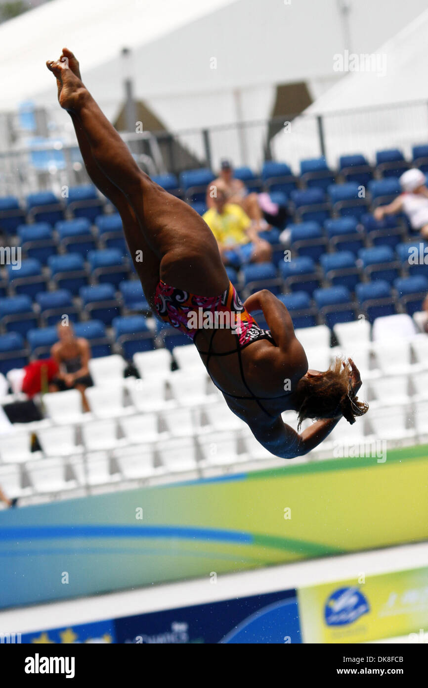 Jul 22, 2011 - Shanghai, China - JENNIFER ABEL of Canada performs a ...