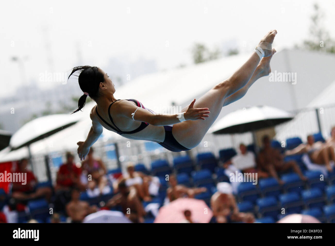 Jul 22, 2011 - Shanghai, China - WU MINXIA of China performs a dive ...