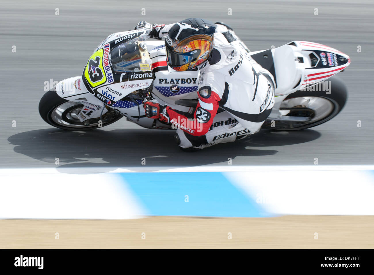 July 22, 2011 - Salinas, California, U.S - Ben Bostrom (USA) (23) on ...