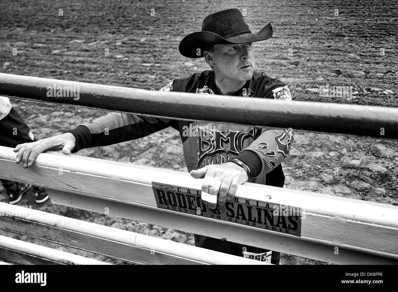 July 22, 2011 - Salinas, California, U.S - Bullfighter Joe Baumgartner ...