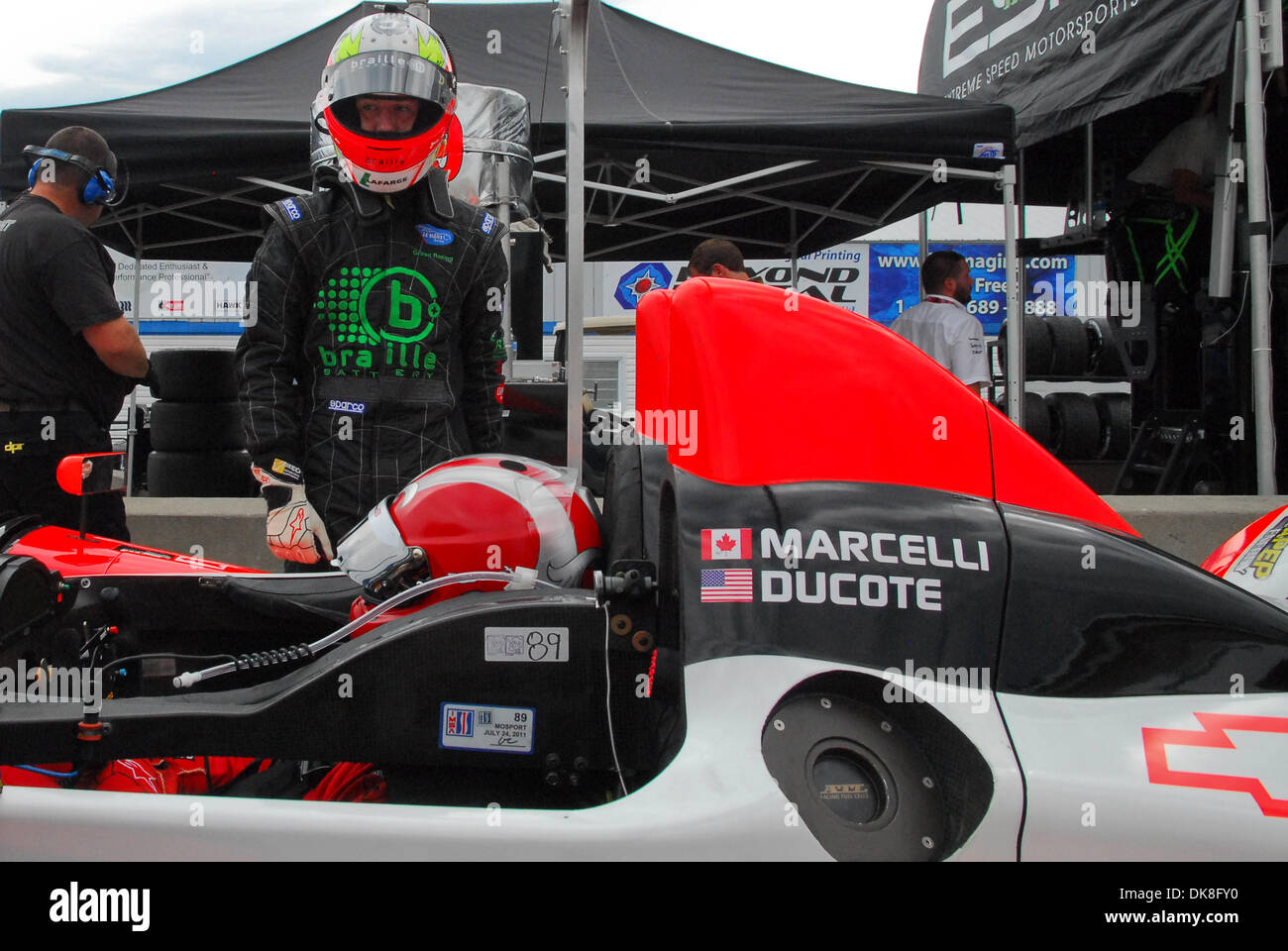 July 22, 2011 - Bowmanville, Ontario, Canada - Kyle Marcelli from ...
