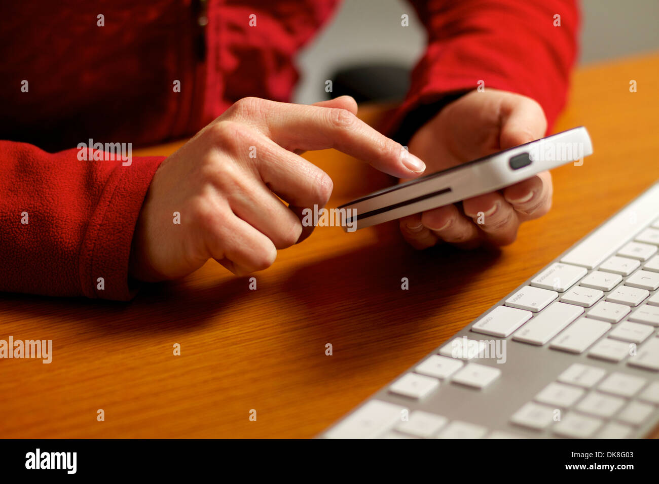 Touch typing hi-res stock photography and images - Alamy