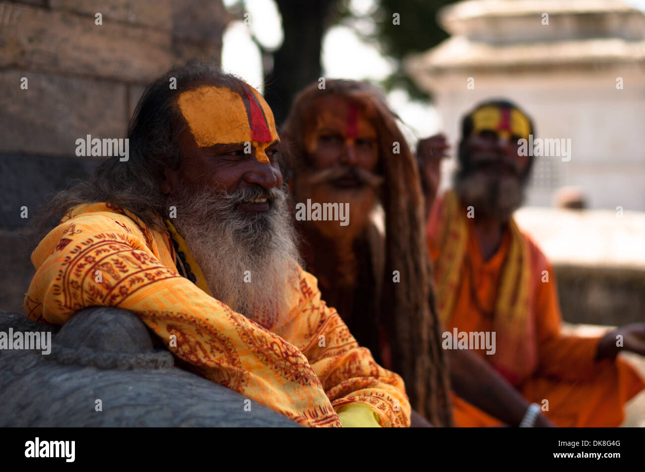 Sadhus in nepal hi-res stock photography and images - Alamy