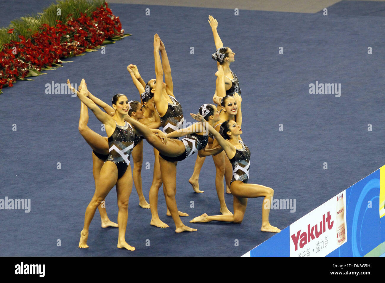 Jul 23, 2011 - Shanghai, China - The Brazilian synchronized swimming ...
