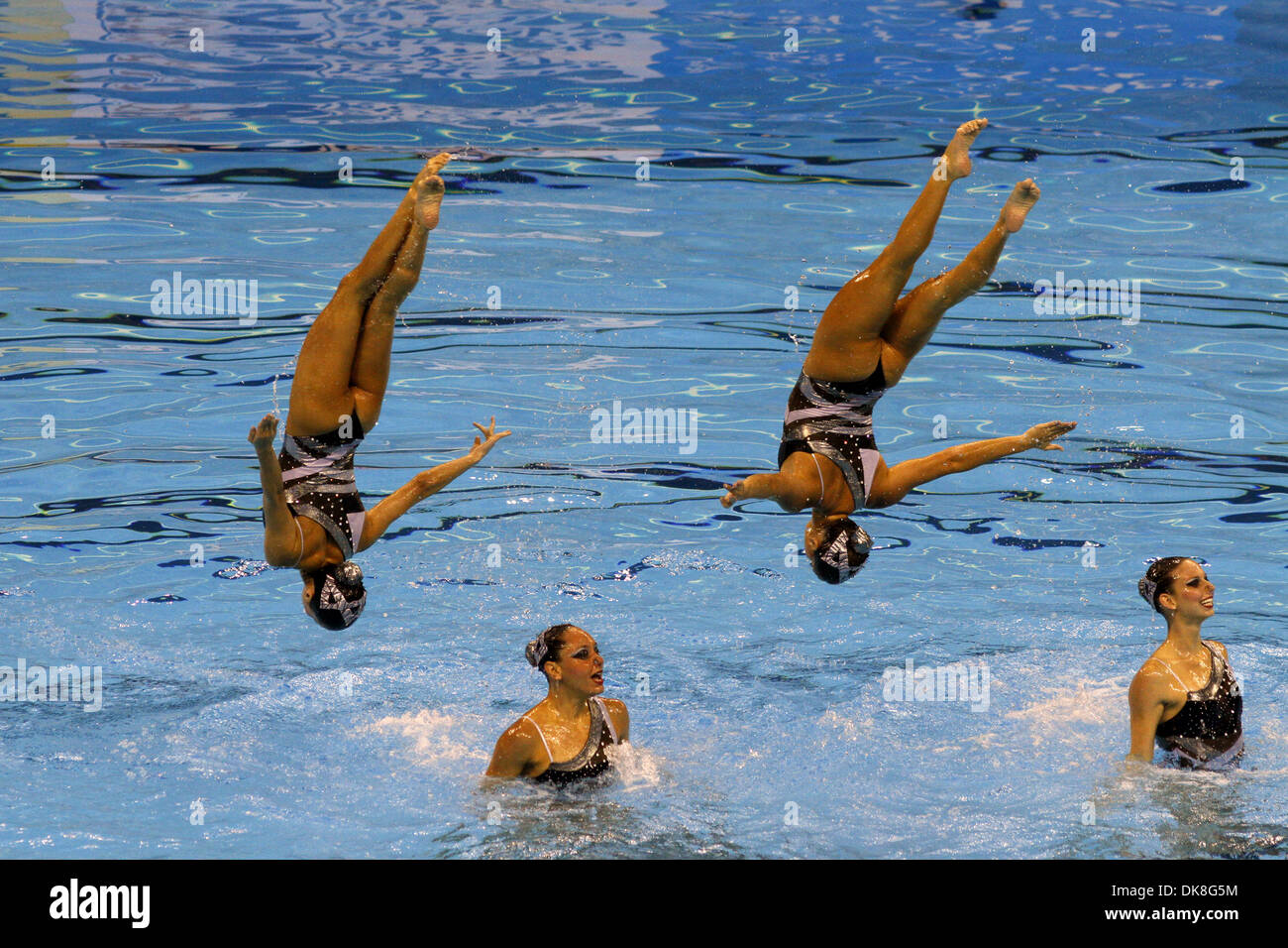 Jul 23, 2011 - Shanghai, China - The Brazilian synchronized swimming ...