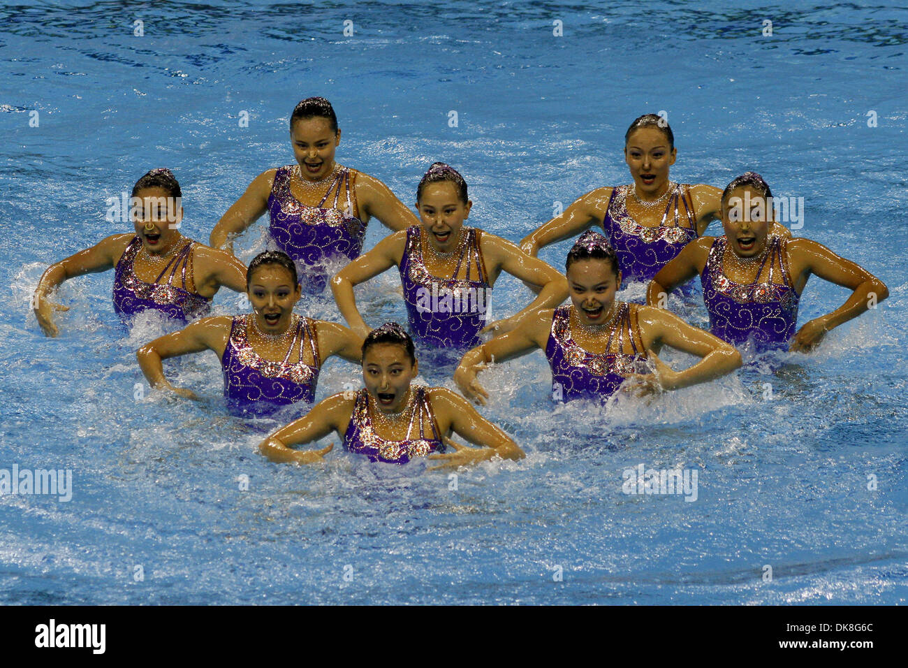 Jul 23, 2011 - Shanghai, China - China's synchronized swimming team ...