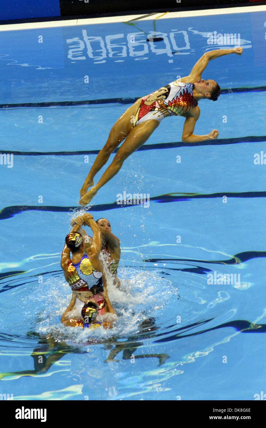 Jul 23, 2011 - Shanghai, China - Canada's synchronized swimming team ...