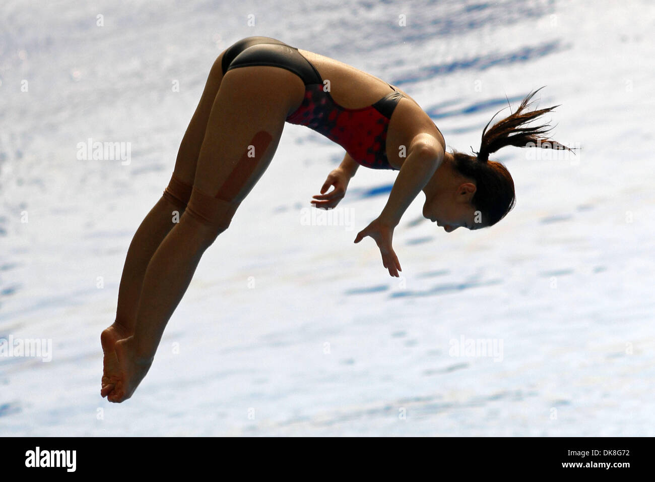 Jul 23, 2011 - Shanghai, China - HE ZI of China practices before the ...