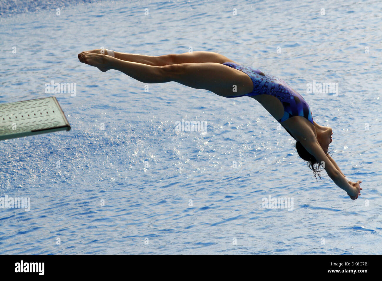 Jul 23, 2011 - Shanghai, China - WU MINXIA of China takes a practice ...