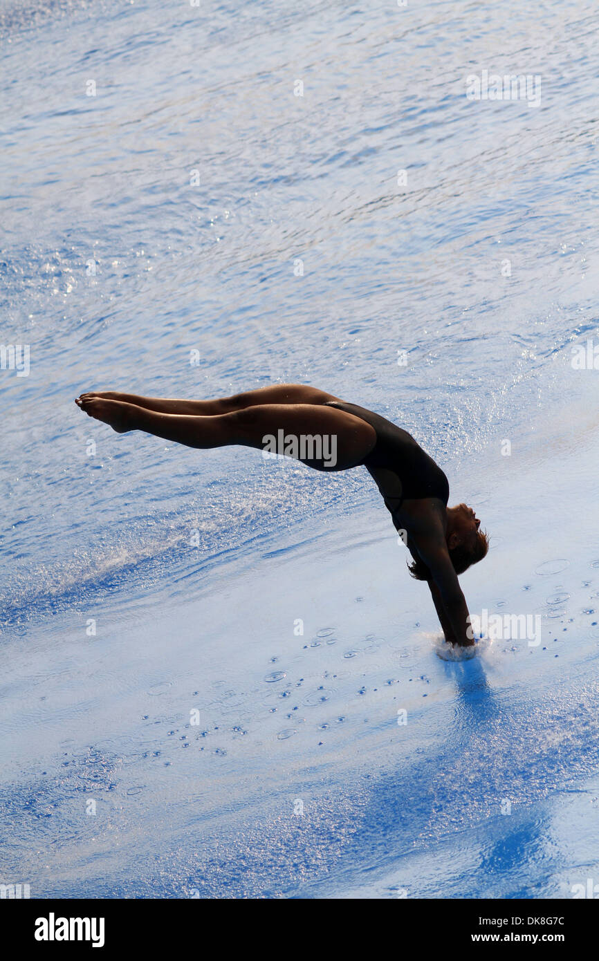 Jul 23, 2011 - Shanghai, China - JENNIFER ABEL of Canada practices a ...