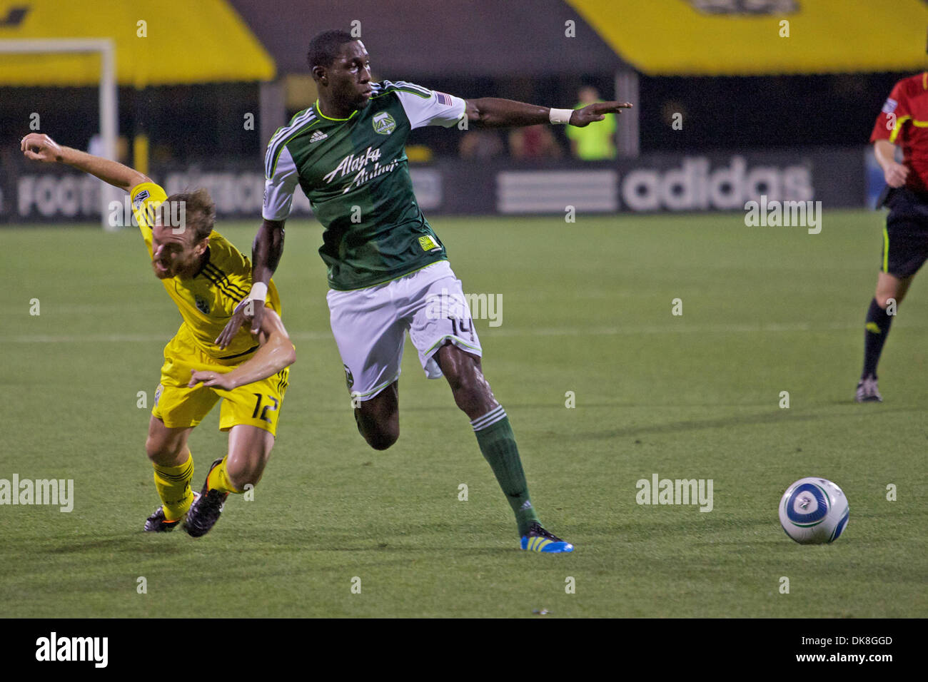 July 23, 2011 - Columbus, Ohio, U.S - Portland Timbers midfielder James ...