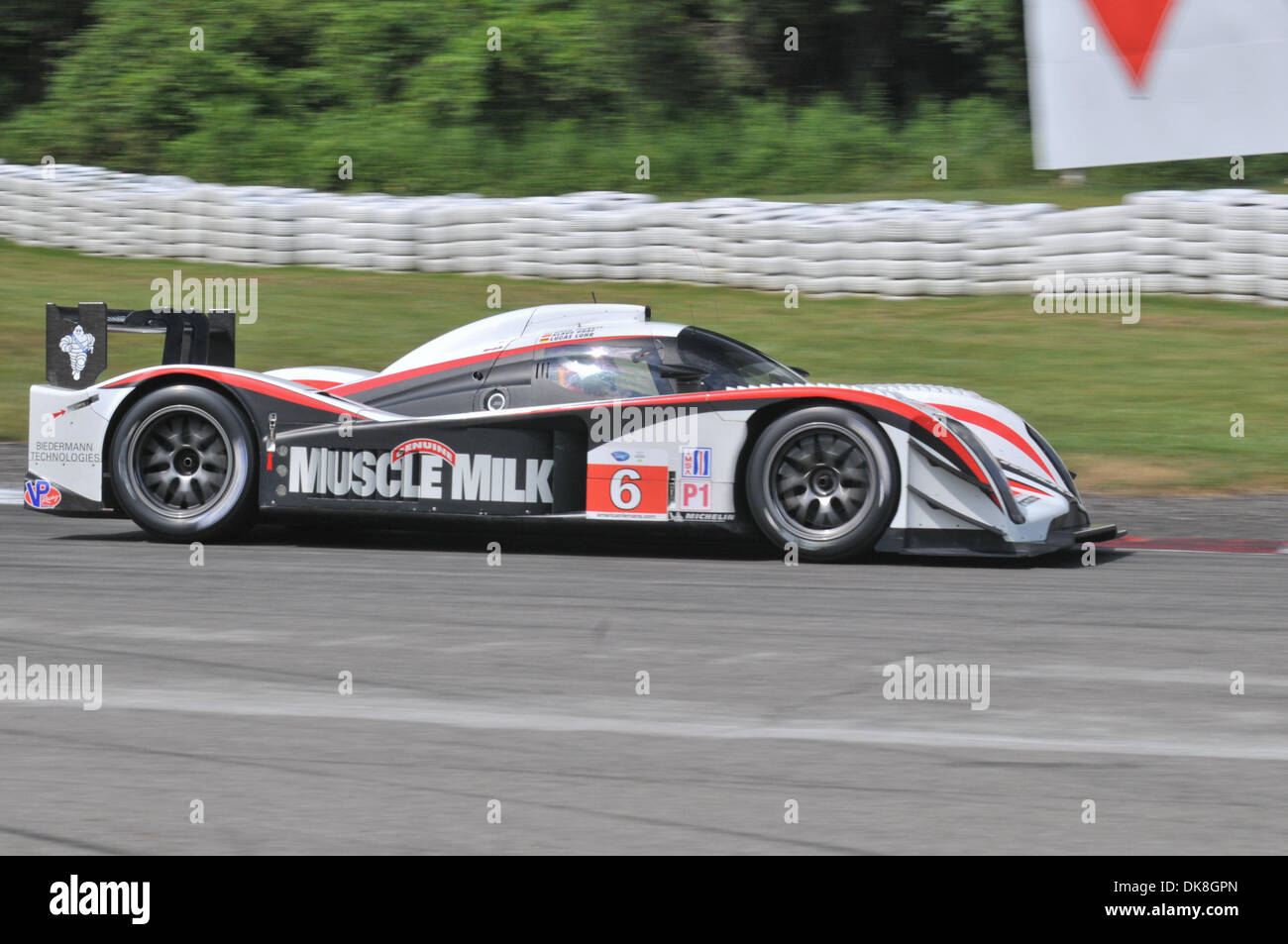 July 23, 2011 - Bowmanville, Ontario, Canada - The #6 Muscle Milk Aston ...