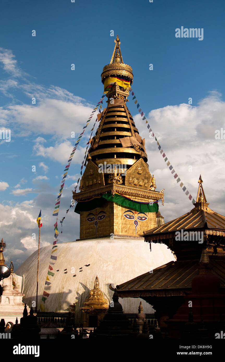 Swayambhu stupa hi-res stock photography and images - Alamy