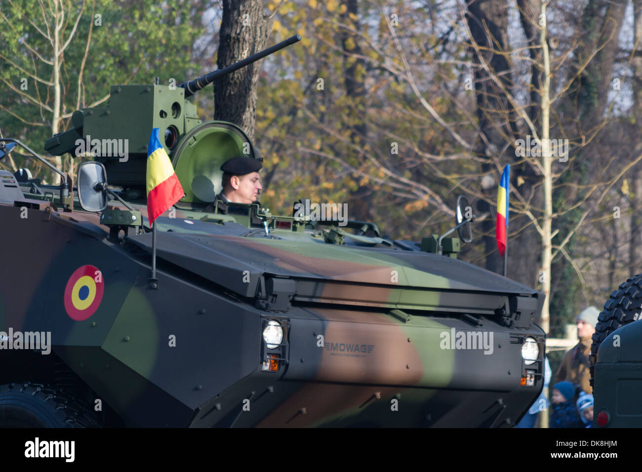 MOWAG Piranha armored fighting vehicle - December 1st, Parade on ...