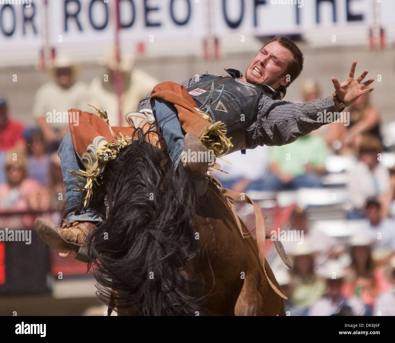 Cheyenne frontier days prca rodeo hi-res stock photography and images ...