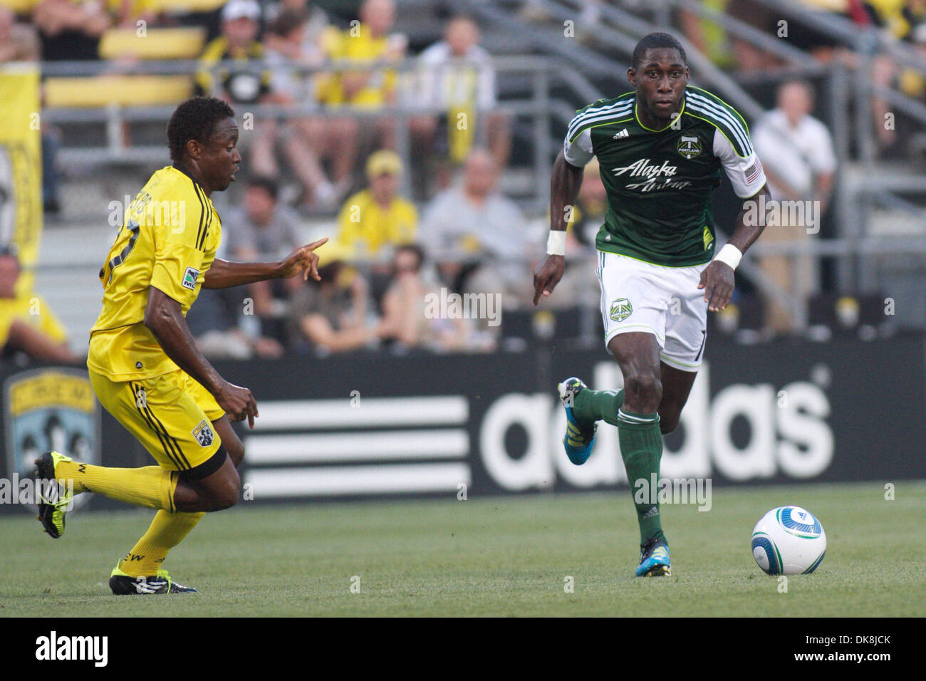 July 24, 2011 - Columbus, Ohio, U.S - Portland Timbers midfielder James ...