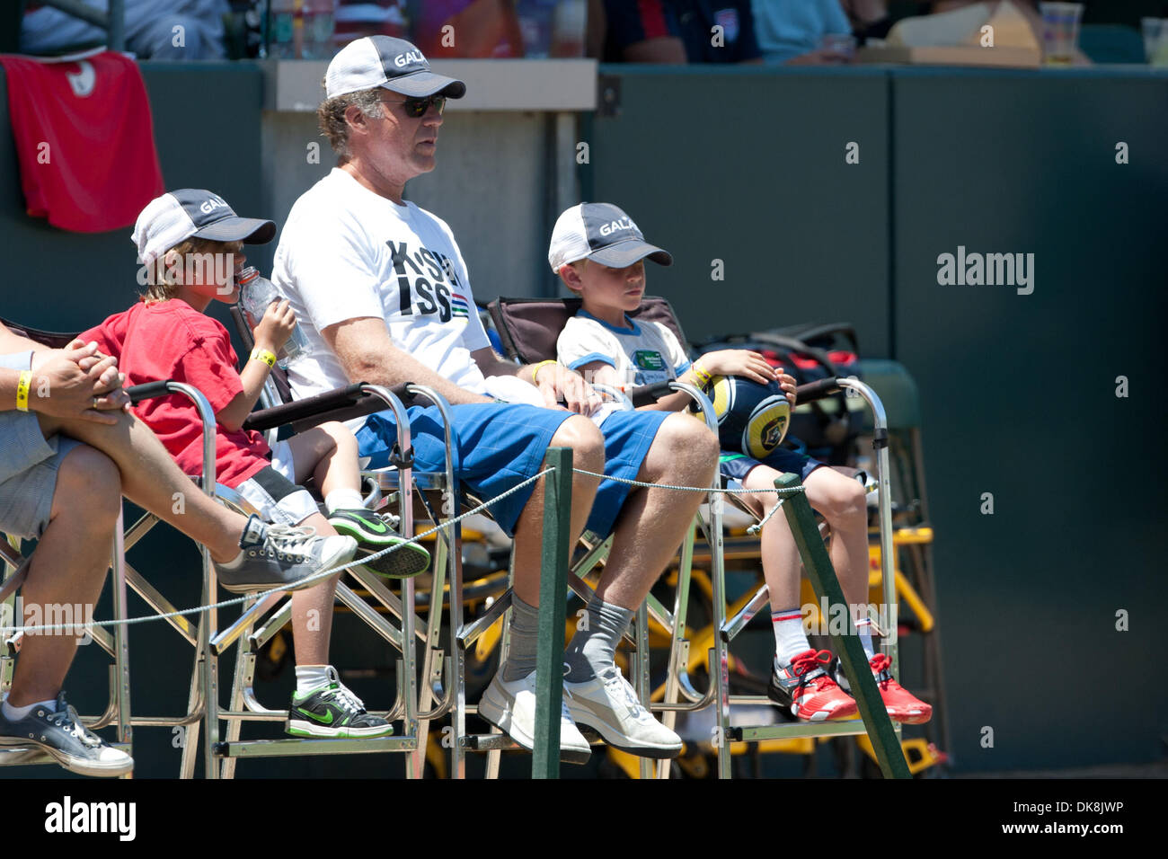 July 24, 2011 - Carson, California, U.S - Actor Will Ferrell (C) and ...