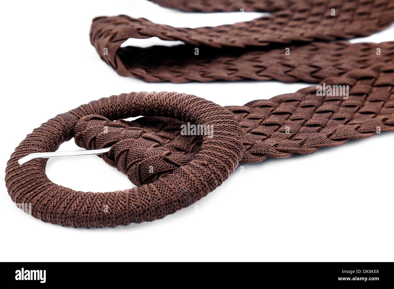 A women belts of cloth on a white background Stock Photo - Alamy