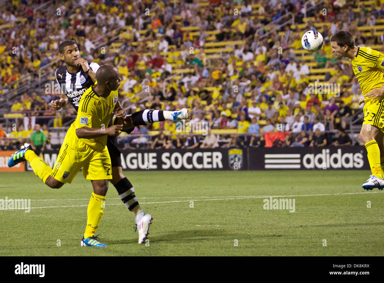 July 26, 2011 - Columbus, Ohio, U.S - Columbus Crew defender Corey ...