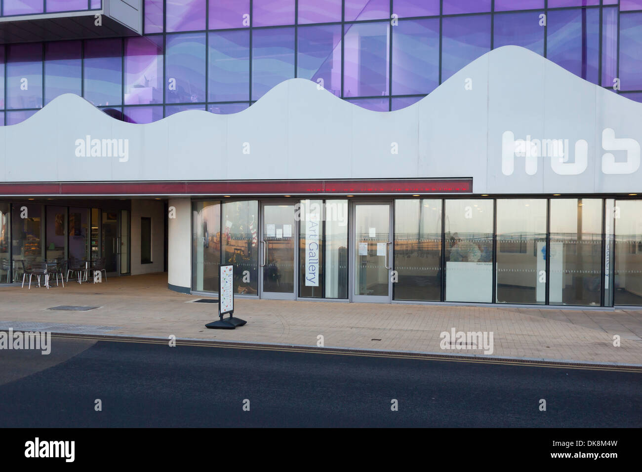 The Palace Hub on Redcar sea front, a new building to house businesses ...