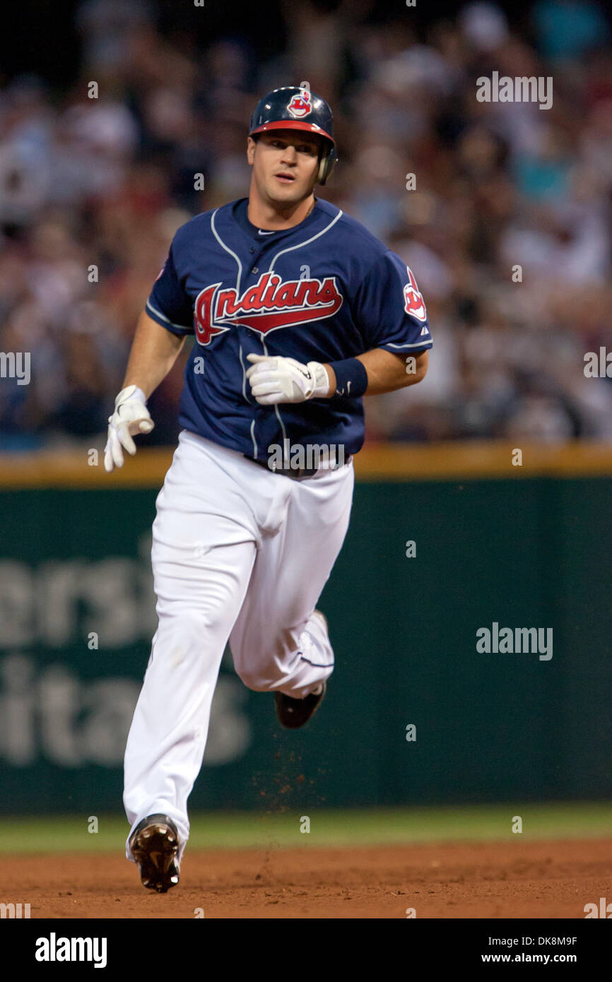 July 26, 2011 - Cleveland, Ohio, U.S - Cleveland first baseman Matt ...
