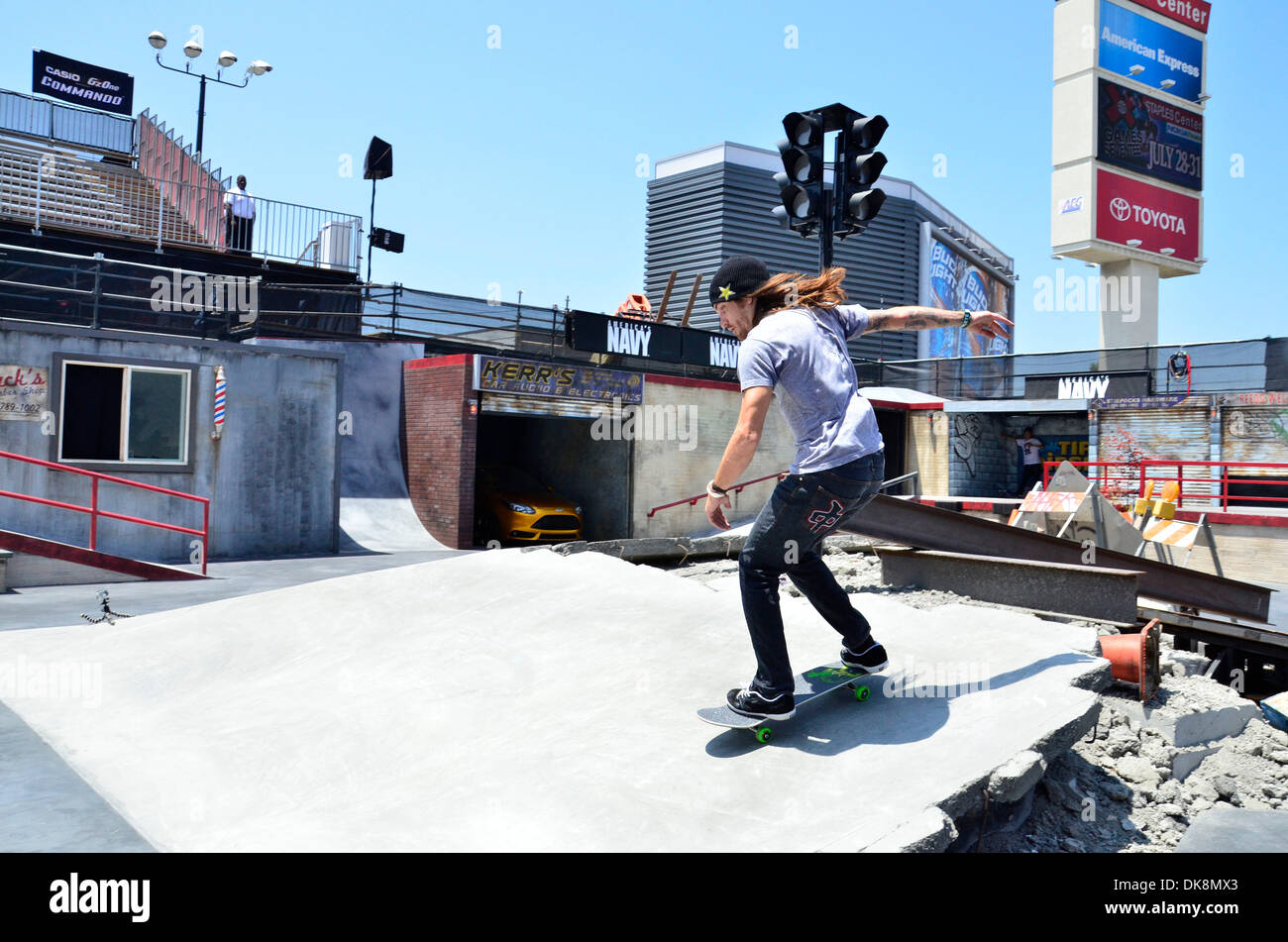 July 28, 2011 - Los Angeles, California, U.S. - Pro Skateboarder ...