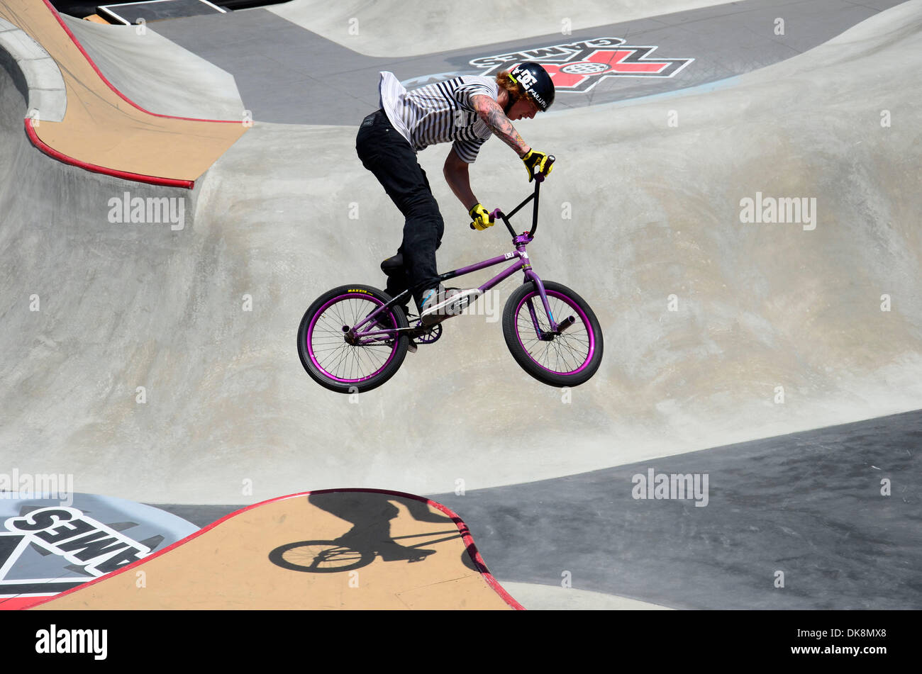 July 28, 2011 - Los Angeles, California, U.S. - Pro BMX Rider at the ...