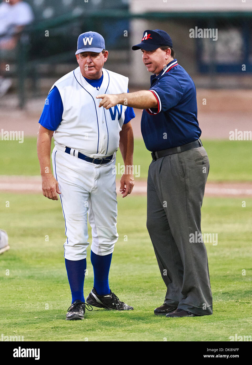 July 28, 2011 - Fort Worth, Texas, U.S - Fort Worth Cats Manager Stan ...